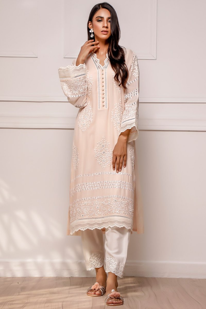 Tarakshi - Taarkashi Kurta With Tukri Work – Nainpreet - The Collective