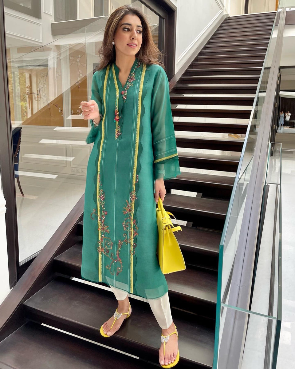 Saima Taimur Malik Eid Edit ’23 - The Green Edit – Nainpreet - The ...